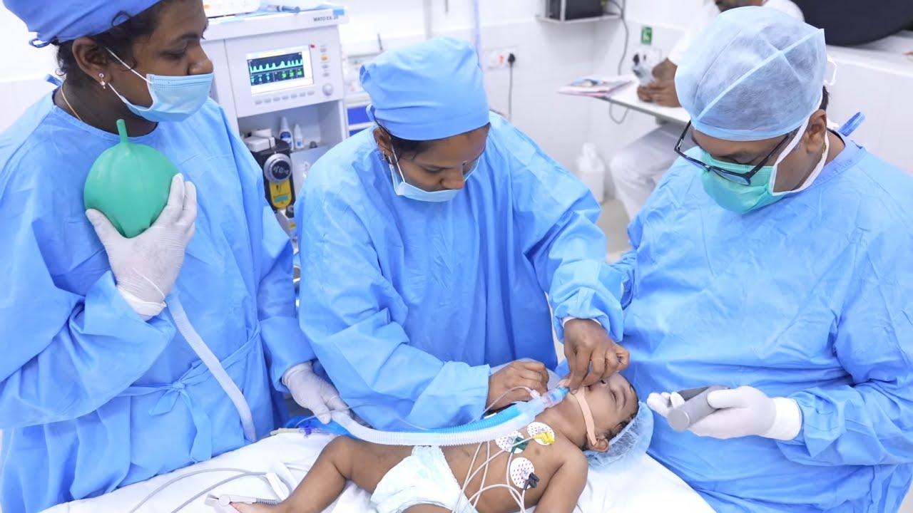1 Year Old Child Goes Under General Anesthesia - YouTube