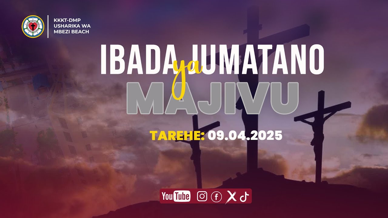 IBADA YA JUMATANO YA MAJIVU 09.04.2025. - YouTube