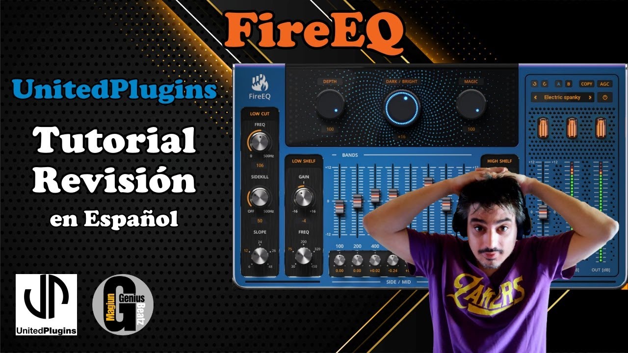 United Plugins FireEQ - Tutorial Revisión en Español + Sorteo - Lo Nuevo de @UNITEDPLUGINS 2024 ...