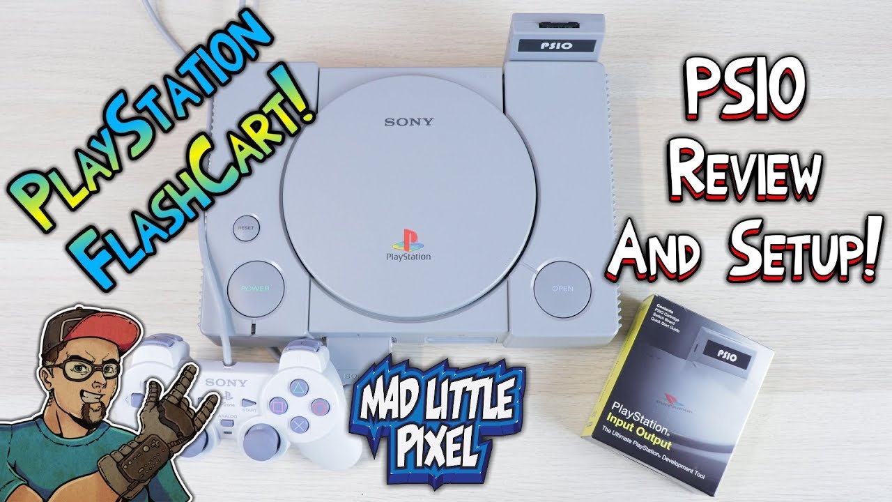 PlayStation Flashcart! The PSIO Review & Setup! PlayStation Classic For ...