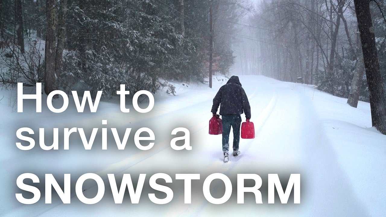 How to Survive a Snow Storm - YouTube