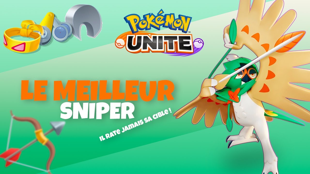 ARCHEDUC LE MEILLEUR SNIPER - POKEMON UNITE FR - YouTube