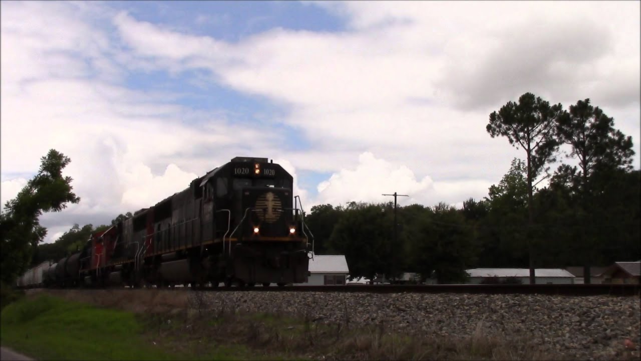 IC 1020, CN 5480, CN 9626 (6/5/14) Hester, LA HD - YouTube