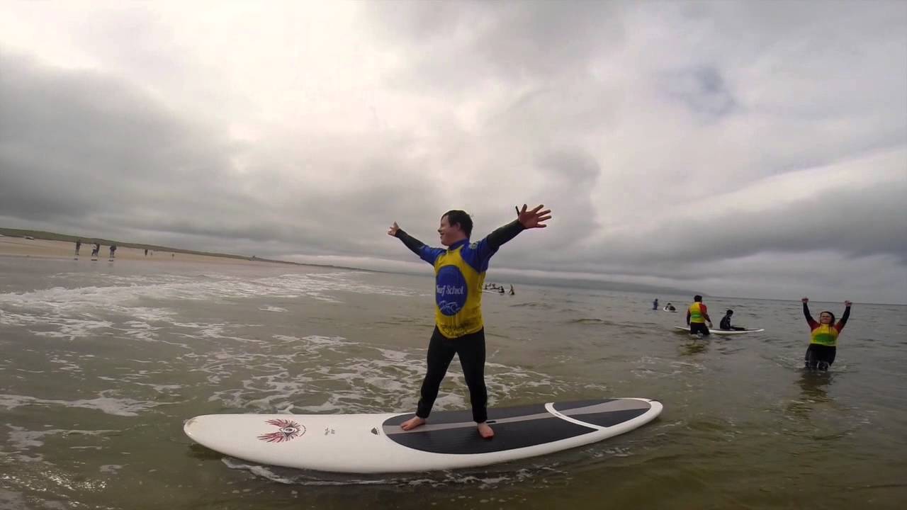 Surf Festival with Long Line Surf School - YouTube
