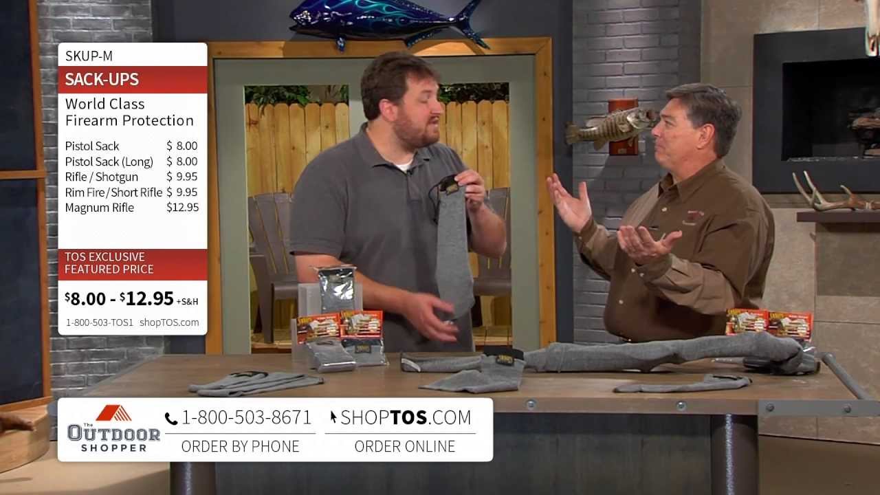 The Outdoor Shopper - Sack-Ups (www.shoptos.com) - YouTube