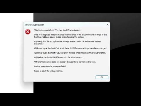 How to Fix " Intel VT-x is disabled " on ASUS Motherboard - YouTube