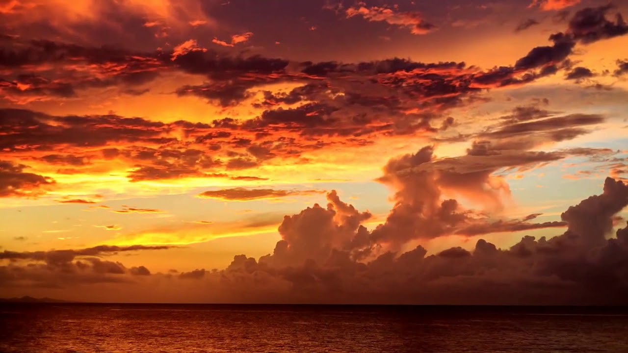 Sunset in motion (HD1080p) - YouTube