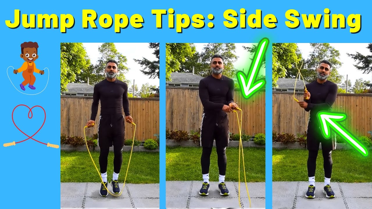 Jump Rope Tips: How to Side Swing - Video 3 of this Series - YouTube