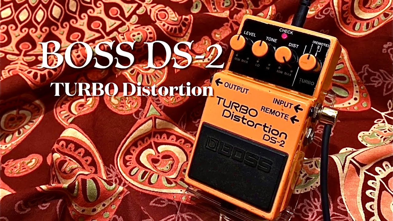 BOSS DS-2 TURBO Distortion - YouTube