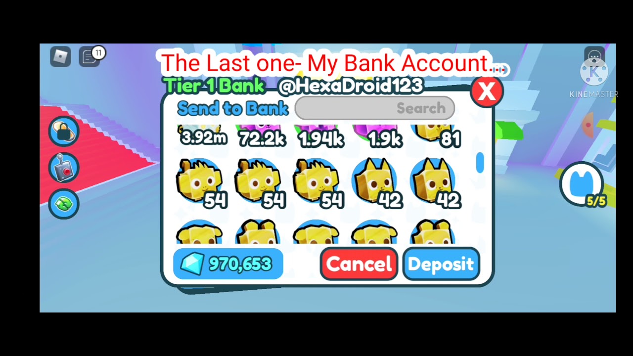 Pet Simulator X: My current stats in Pet Simulator X! - YouTube