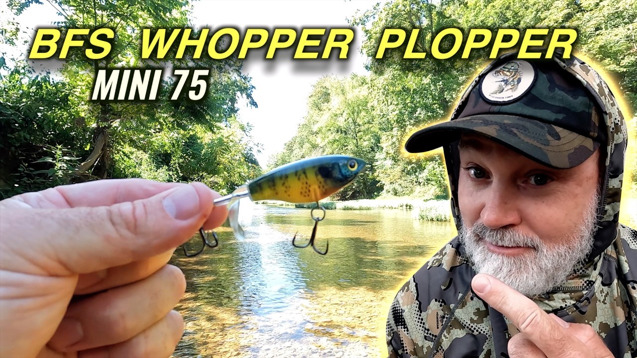 Whopper Plopper MINI 75 Solves THIS Creek Fishing Problem! - YouTube