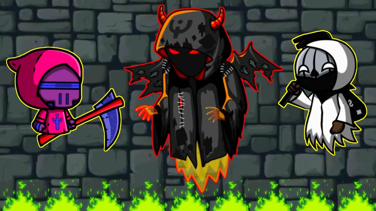 Retro Reaper And Robber Pumpkin Ghost Killed The Boss And Took Revenge ...