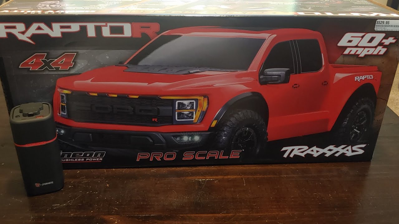 Traxxas Raptor R 3s VXL Unboxing - YouTube