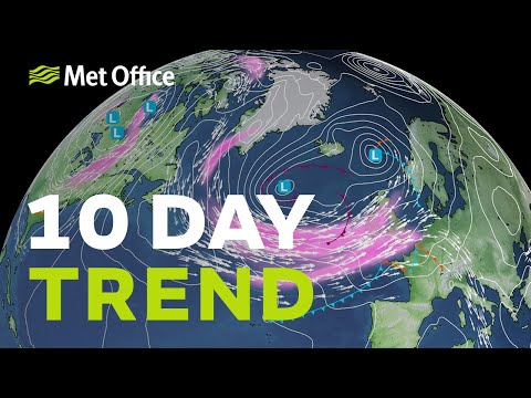 10 day trend 12/10/22 – Changeable weather before a shift in the jet ...