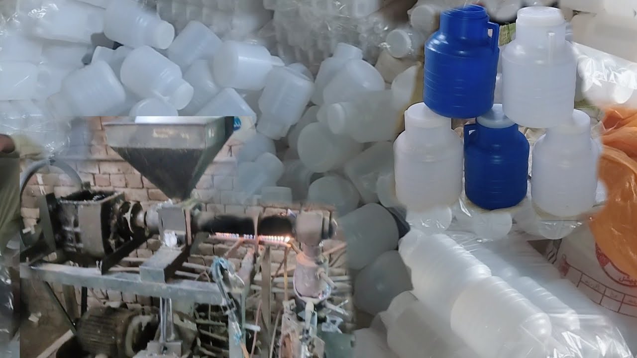 Making of water gallon || Pani wali can kese banty hai || National ...