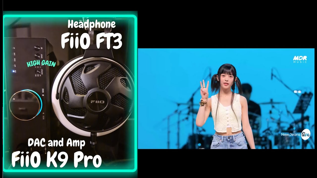 【Sound Demo】FiiO FT3 & FiiO K9 Pro ESS ♪"Attention" Band LIVE Concert ...