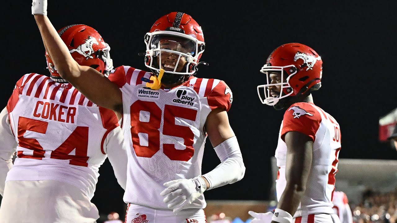 Adams Jr. connects with Philpot to finish off the drive! | CFL - YouTube