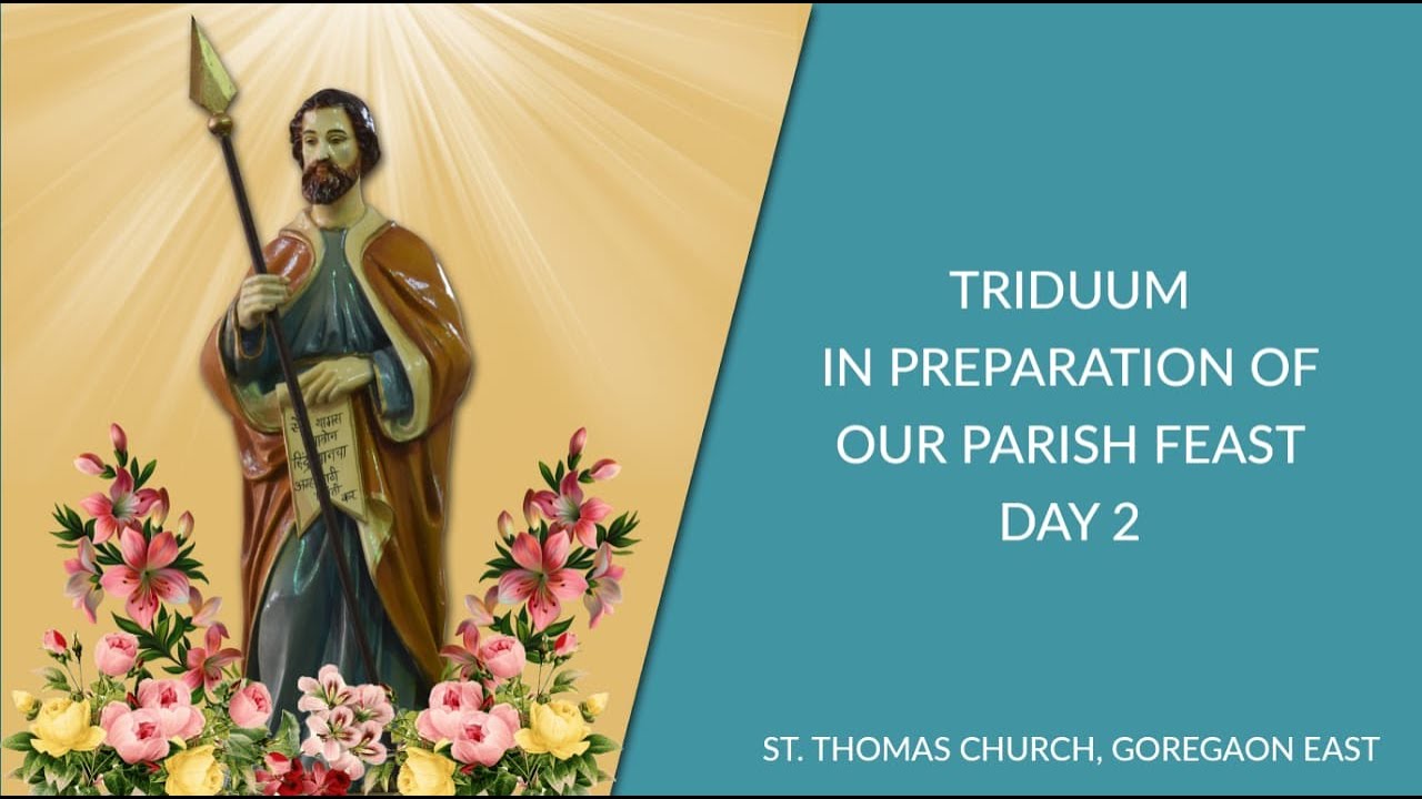 St Thomas Feast 2021 Triduum - 2nd Day - YouTube