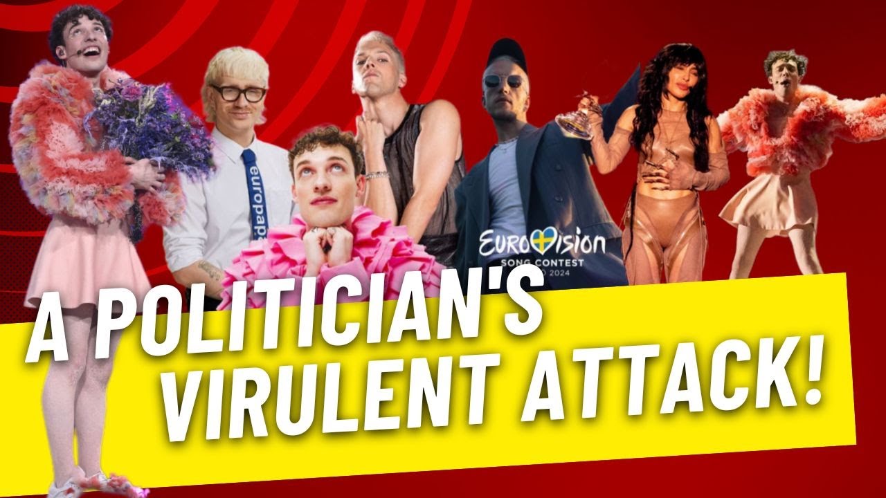 The true face of Eurovision: a political figure smashes it under fire ...