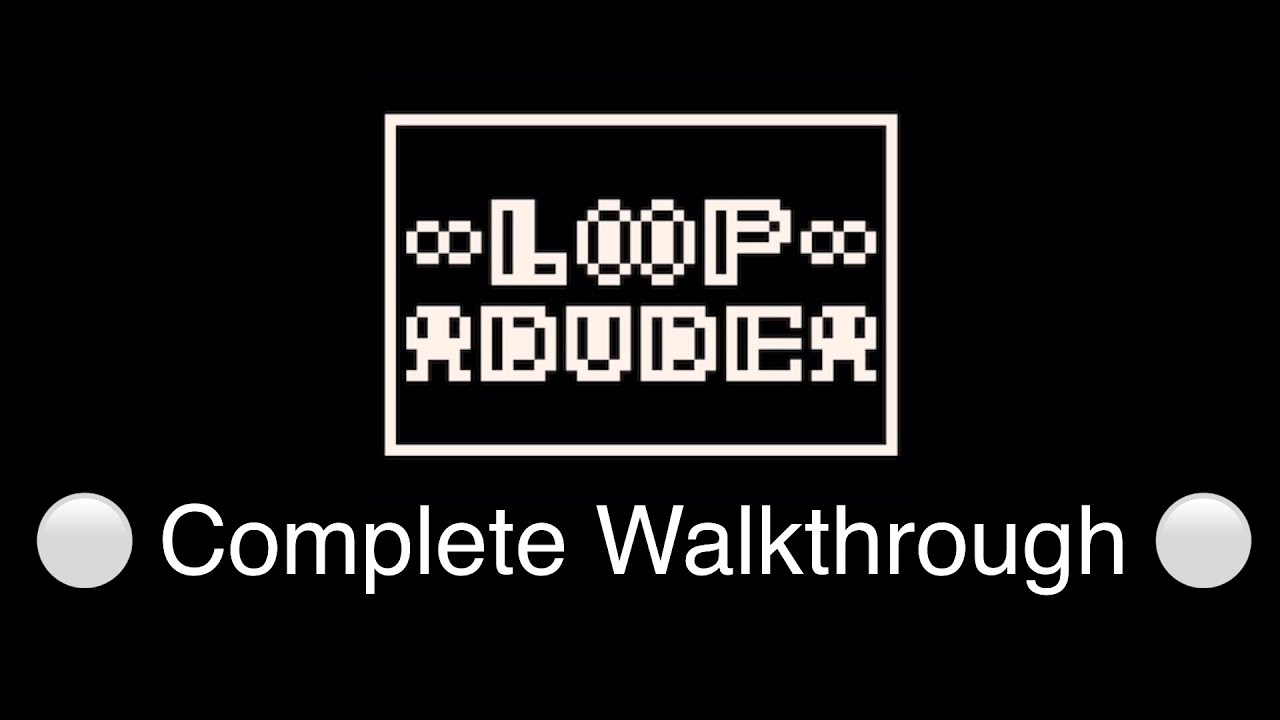 Loop Dude - Complete Walkthrough - YouTube