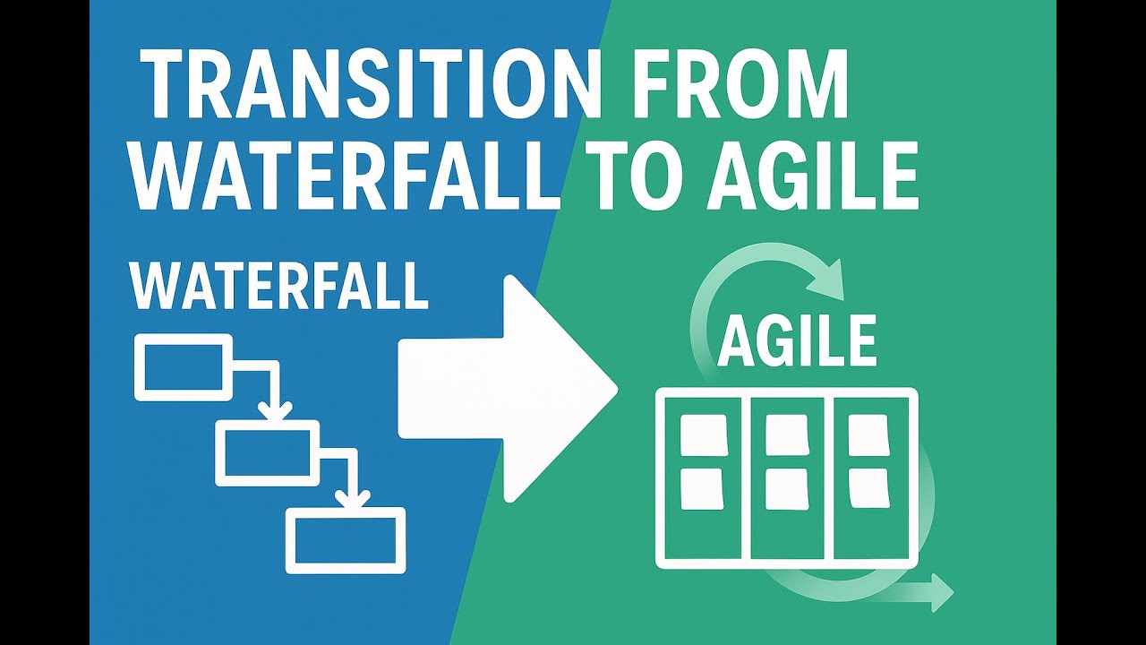 Transition from waterfall to agile, the main differences, and practical ...
