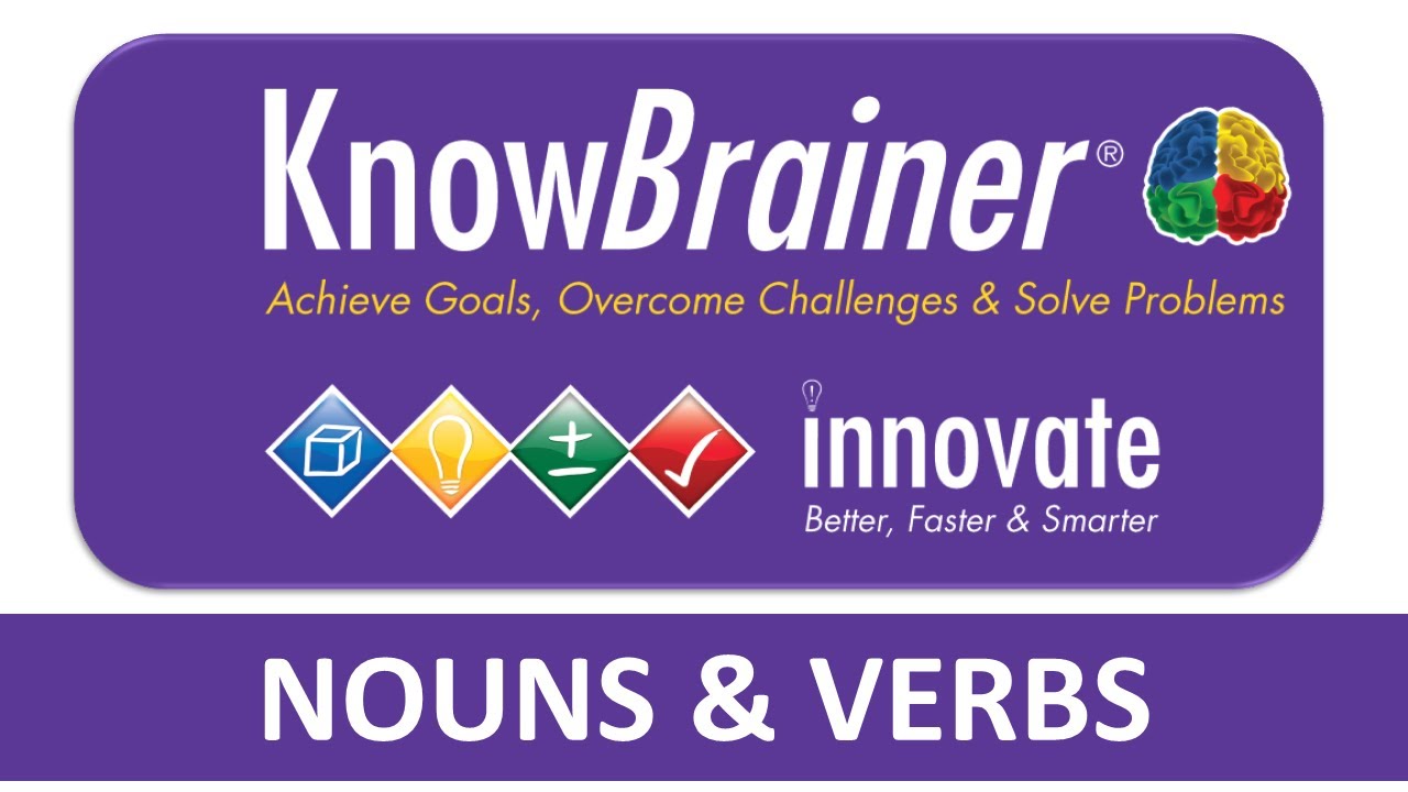 NOUNS & VERBS from KnowBrainer 4-Stages (9 Minutes, 35 Seconds) - YouTube