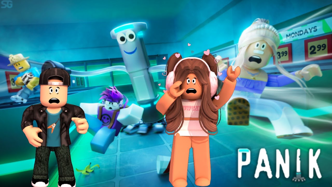 Escapando do Robô do Supermercado { Panik RELEASE!} - YouTube