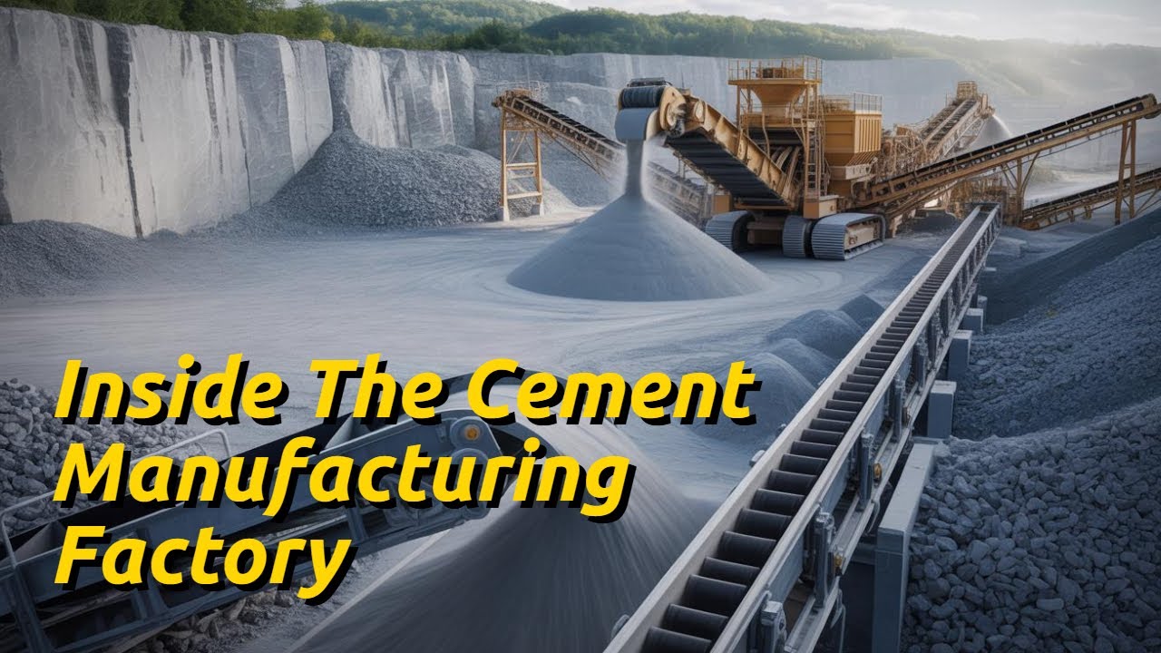 Inside the cement factory process journey – relaxing asmr from ...