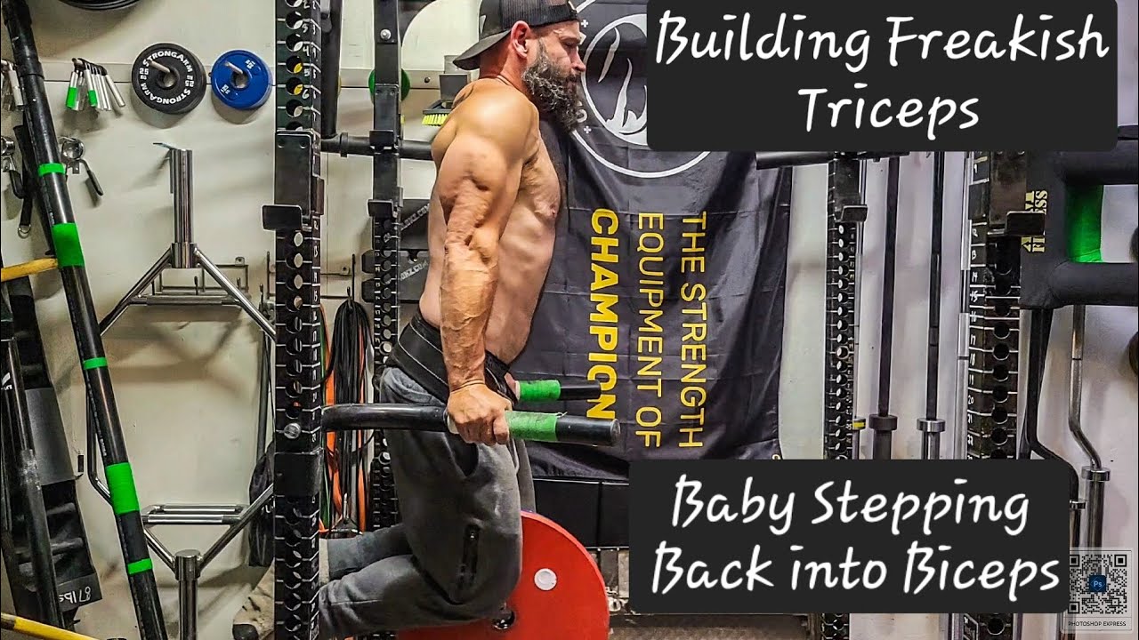 Building Freakish Triceps Naturally. Baby Stepping Back into Biceps ...