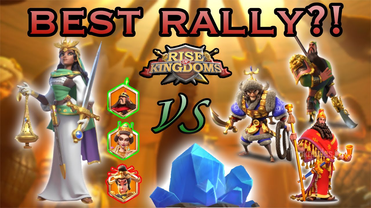 BEST RALLY? BEST GARRISON? Analysis! | Rise of Kingdoms - YouTube