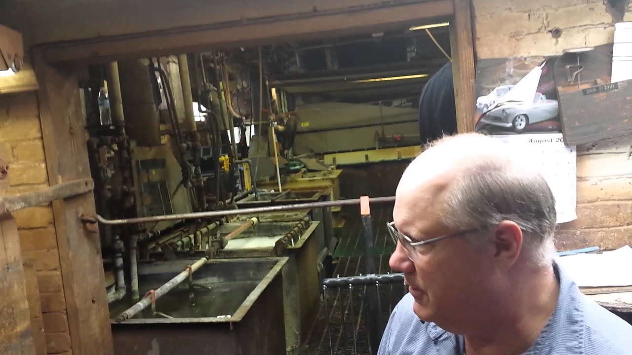 Cornwell tools inside plant in house chrome proces - YouTube