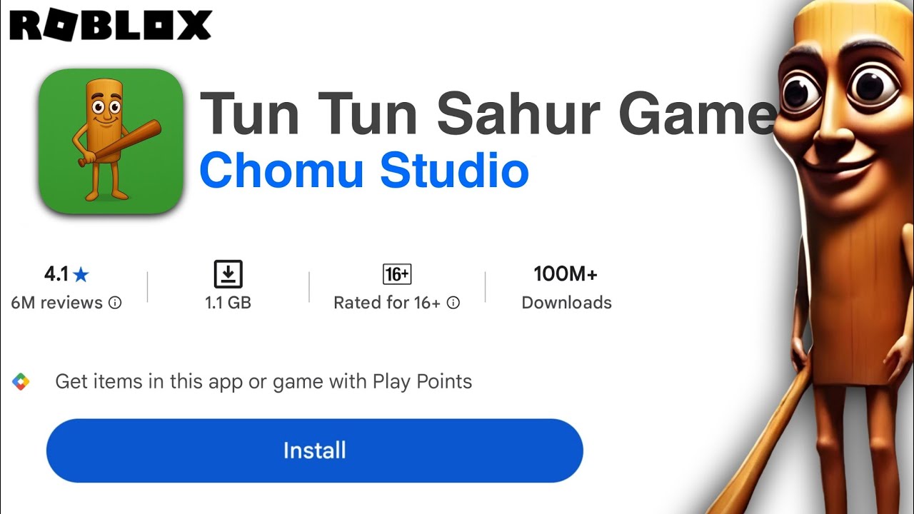 Tun Tun Sahur Game In Roblox|| Damzon - YouTube