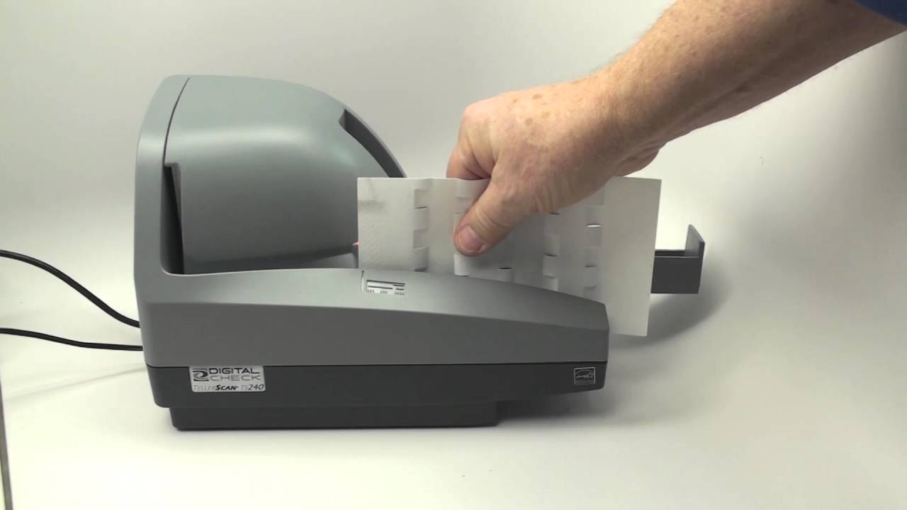 Digital Check TS240: Nettoyer - YouTube