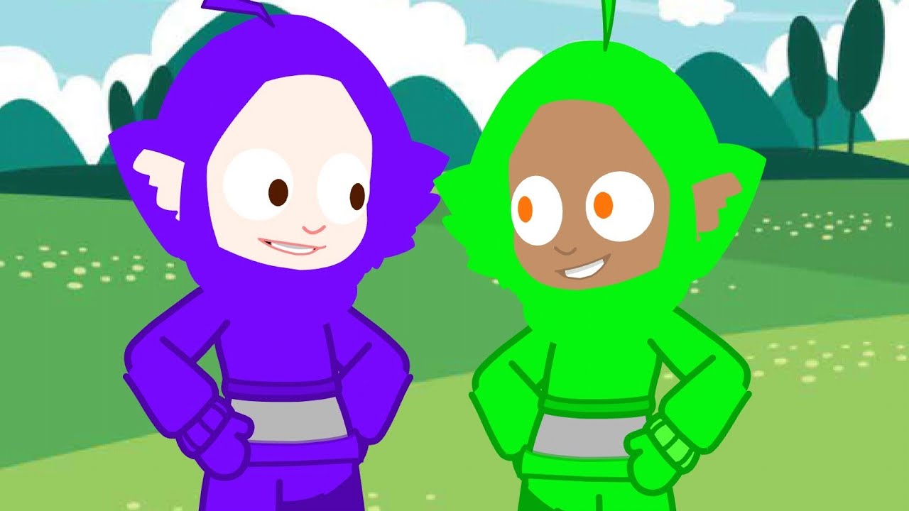 teletubbies in Gacha club but they're with their Canon desgins - YouTube