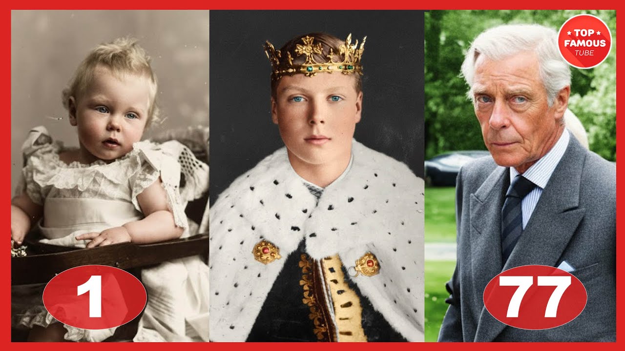 King Edward VIII Through the Years ⭐ Transformation From 1 to 77 Years ...