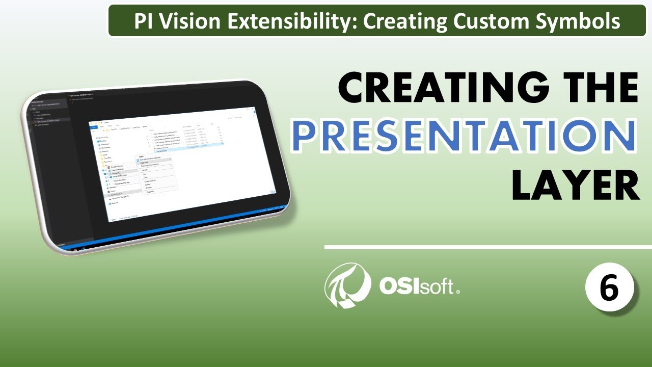 PI Vision Extensibility - Creating the Presentation Layer - YouTube