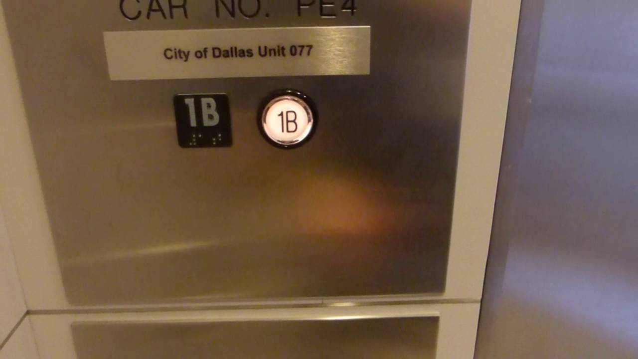 Dover Hydraulic Elevator At Staff Parking Garage At Meyerson Symphony ...