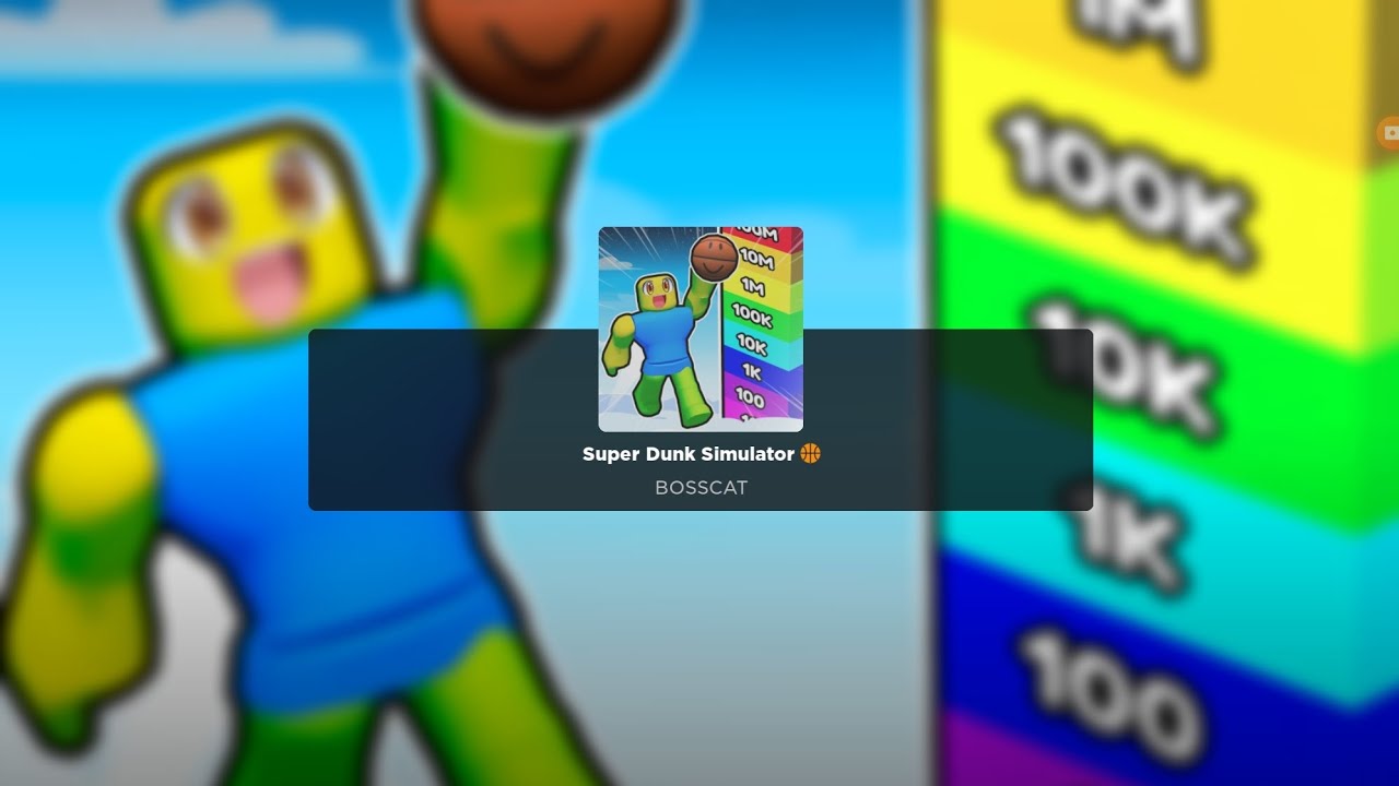 Super Dunk Simulator🏀 Roblox#20 - YouTube