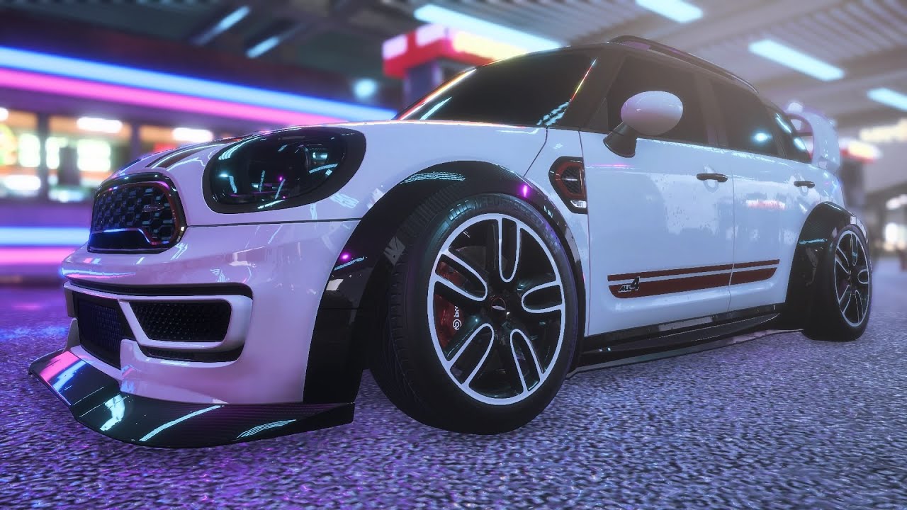 The MINI COOPER JCW COUNTRYMAN (NFS HEAT CUSTOMIZATION) - YouTube