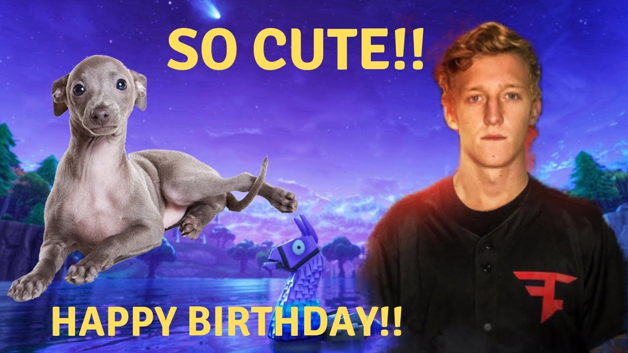 Tfue Gets a New Puppy for His 21st Birthday - YouTube