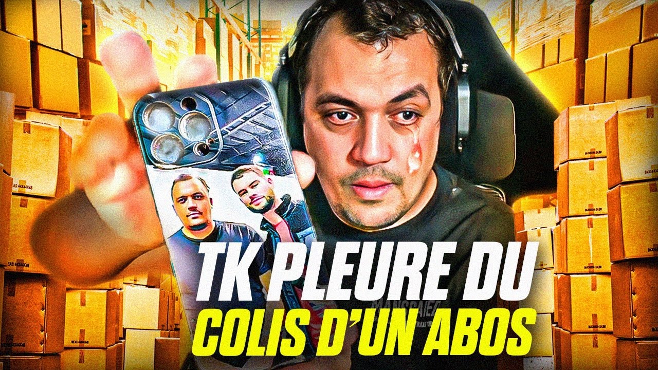 TK PLEURE DU COLIS D'UN ABONNÉ 😥 IL RETOURNE ENFIN SUR TWITCH ? 🔥 ...