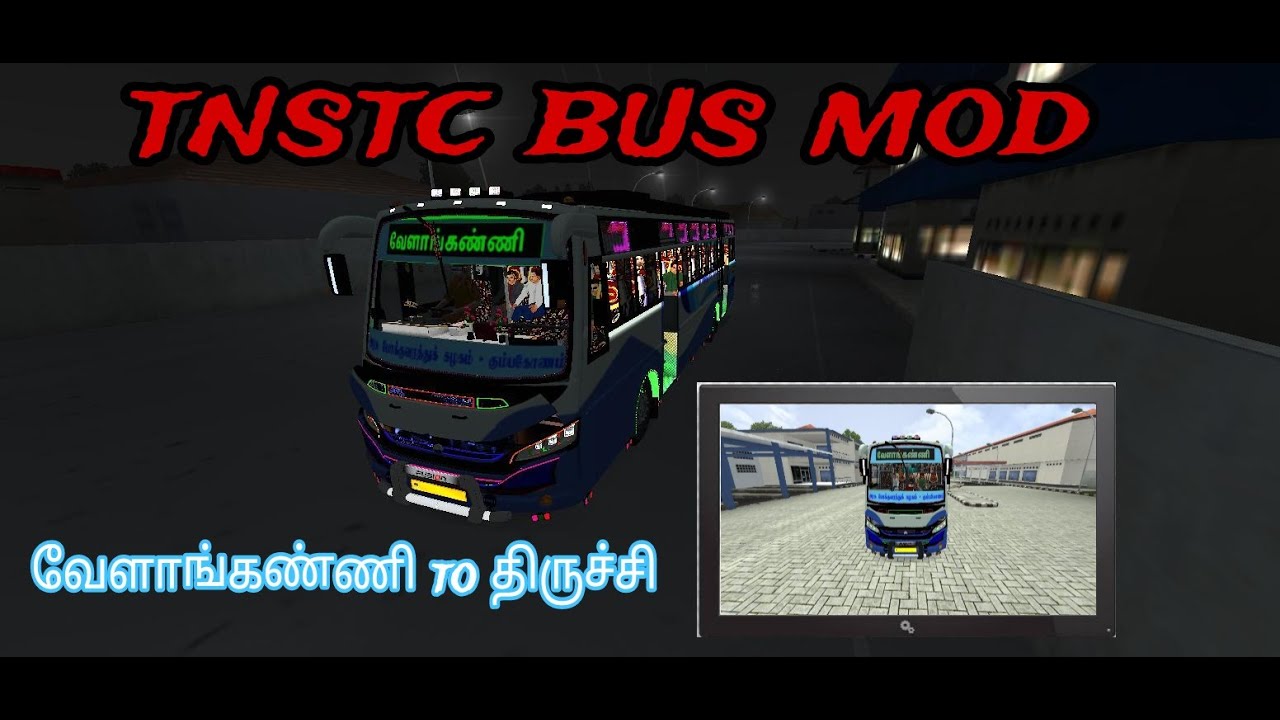 New tnstc bus mod livery for busssid - YouTube