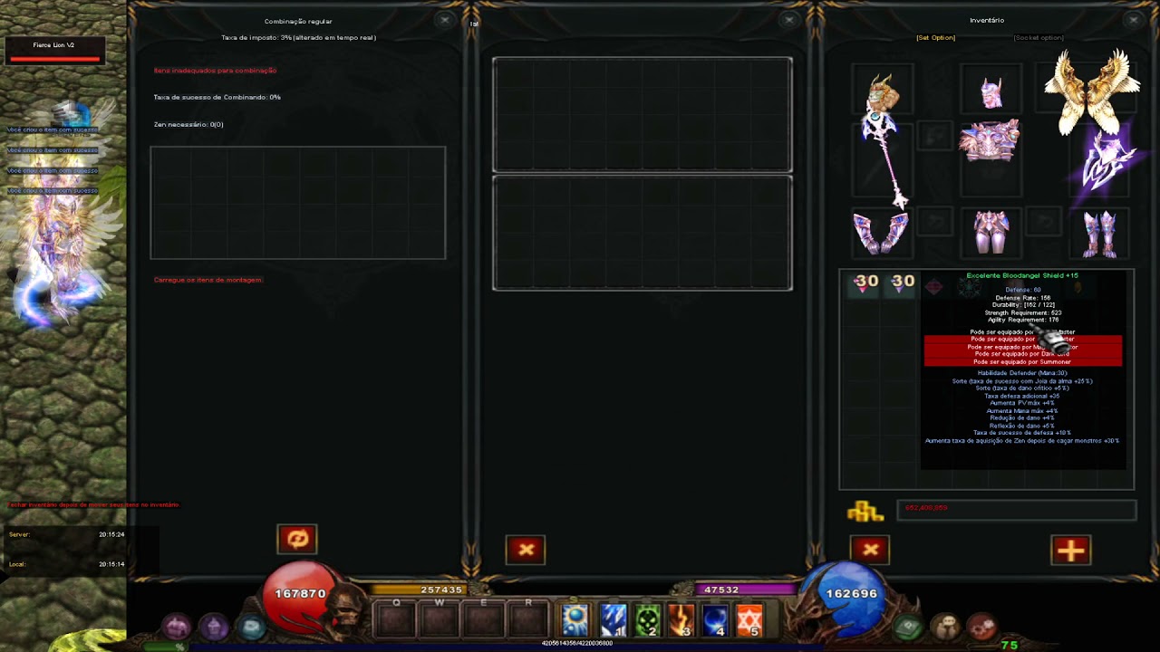 Dark Angel Shield MU Online Season 6 Party 16 - YouTube