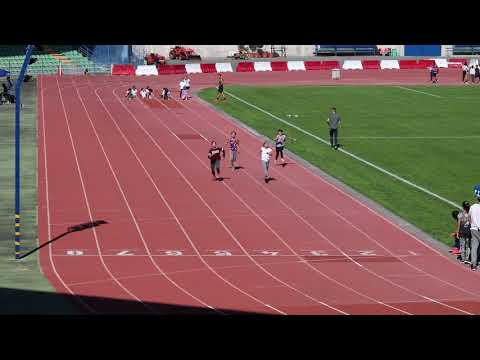 Run 75 m. Girls, 11 years old (2006). Cyprus. Limassol.