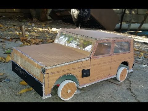How to make a beautiful car for children