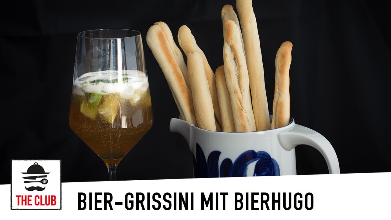 Bier-Grissini mit Bier-Hugo | Rezept #204 - YouTube