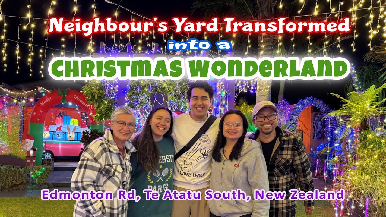 Neighbour's Yard Transformed Into A Christmas Wonderland | Edmonton Rd ...