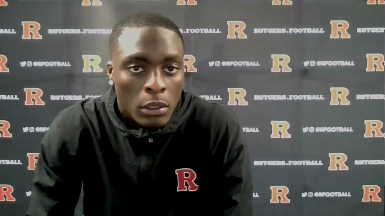 Aron Cruickshank talks Ohio State postgame -- Rutgers Scarlet Knights ...