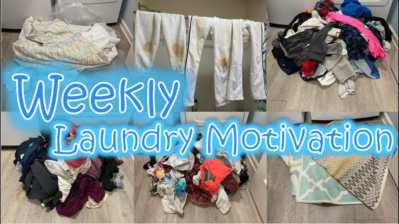 ULTIMATE WEEKLY LAUNDRY MOTIVATION MUSIC ONLY | TEN LOADS OF LAUNDRY IN ...