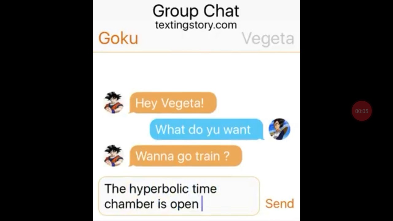 DBZ roasting text story - YouTube
